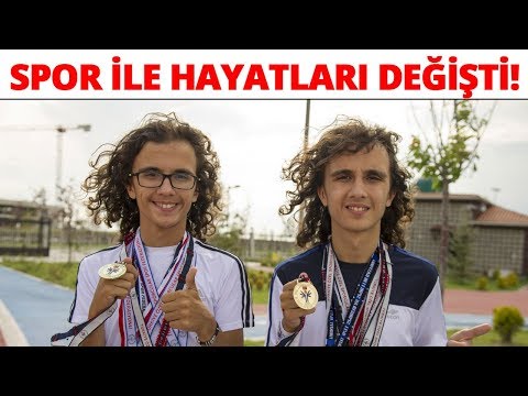 Otizmli İkizlerden Anne Ve Babaya Altın Madalya