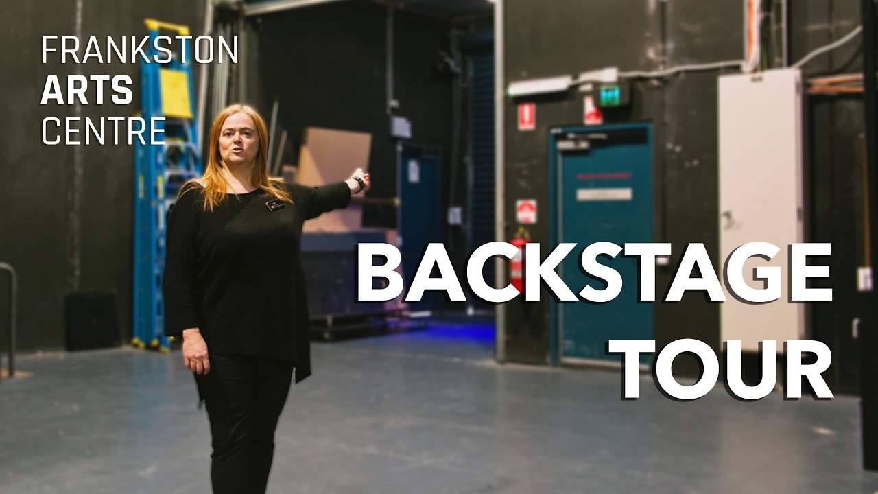 Frankston Arts Centre - Backstage Tour - YouTube