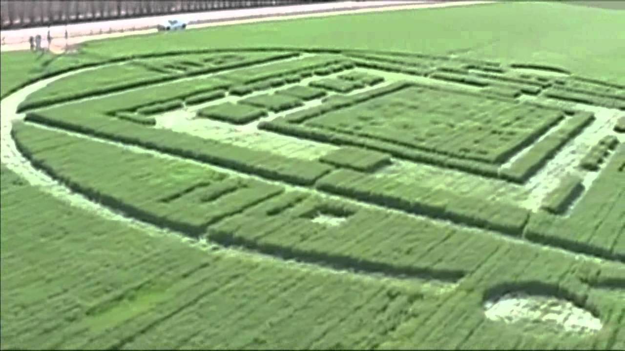 USA CROP CIRCLES, GIANT CROP CIRCLES POPPED UP IN CALIFORNIA - YouTube