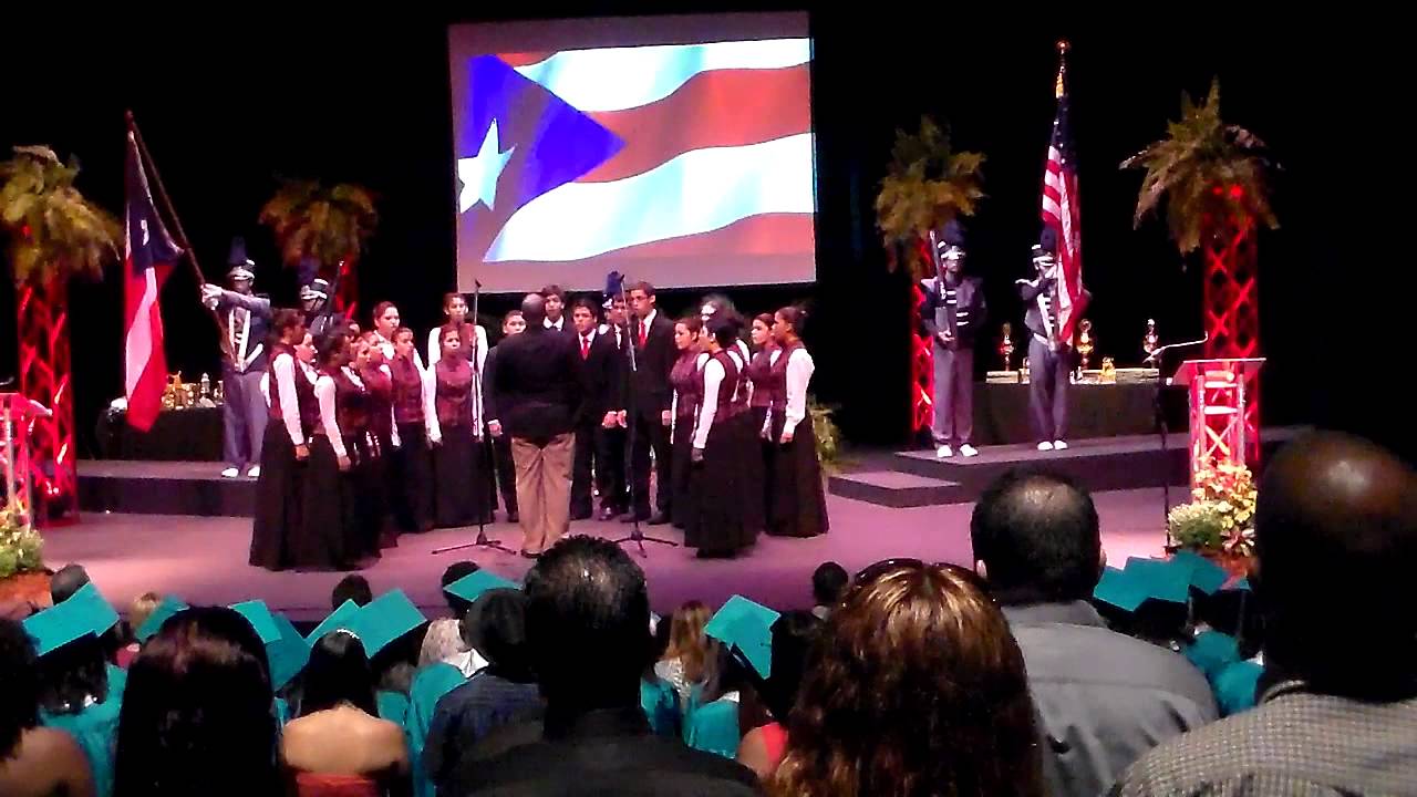 Himno de PR por Coro de Ponce High - YouTube