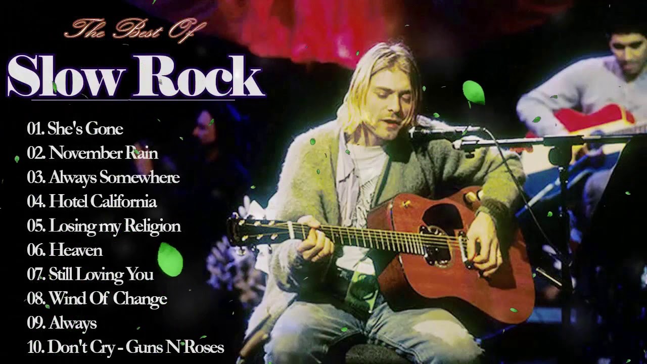 Slow Rock Ballads Collection Greatest Rock Ballads Of All Time Slow ...