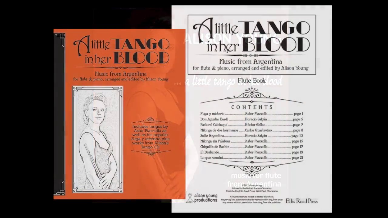 A Little Tango in her Blood, Music from Argentina for Flute and Piano ...