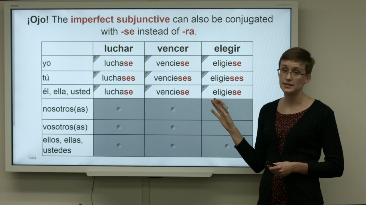 spanish flipped classroom skit r2 imperfect subjunctive continued ...