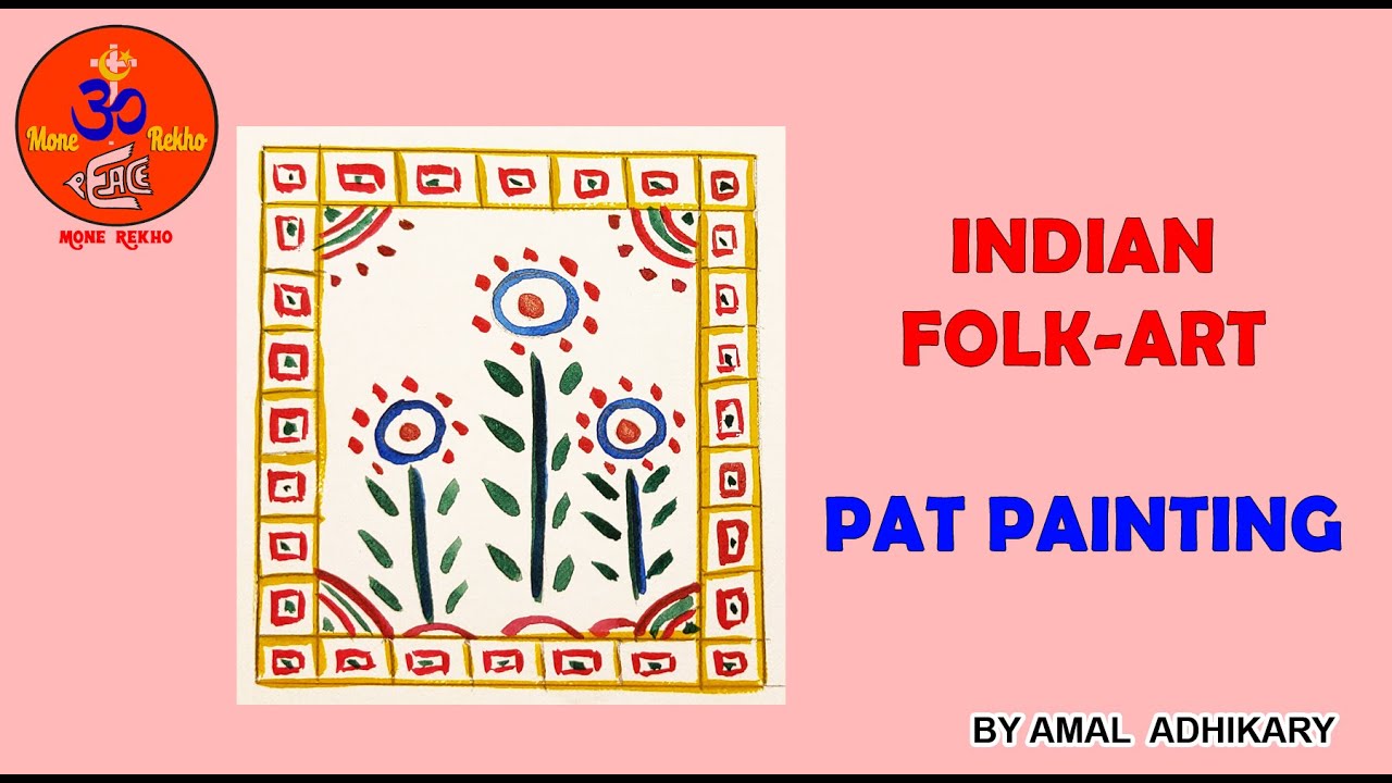 Pattachitra painting tutorial | How to draw pattachitra | Pattachitra ...