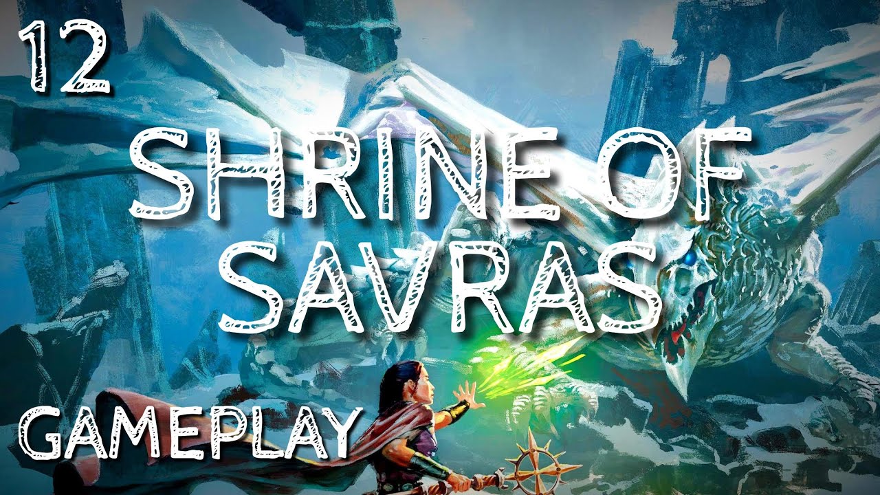 Dragon Of Icespire Peak Gameplay | Shrine Of Savras Quest - YouTube