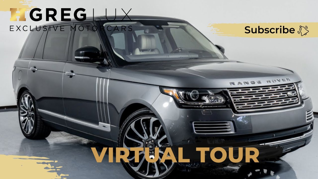 2016 Land Rover Range Rover - SV Autobiography LWB - YouTube