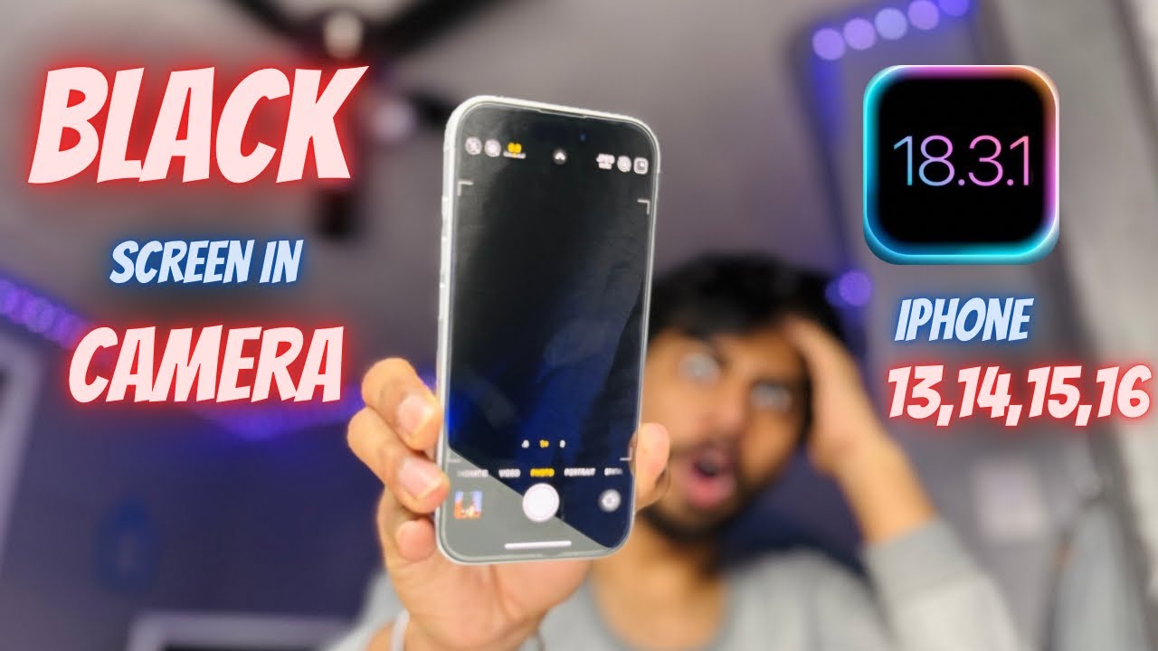 iPhone update camera quality problem - iOS 18.3.1 Camera Problem Black ...