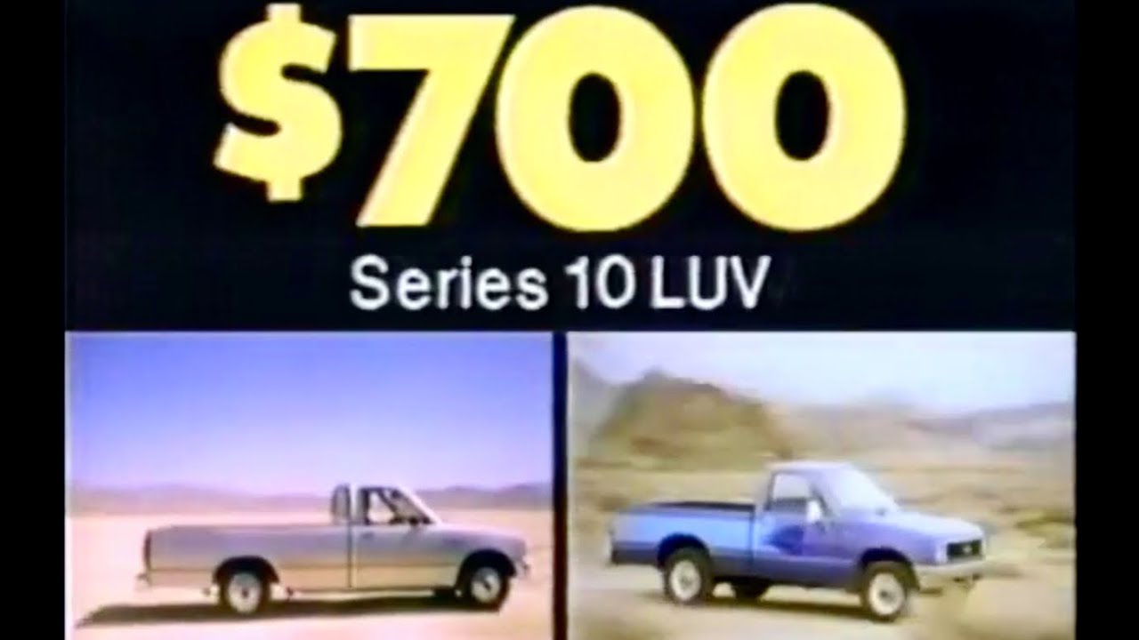 1981 Chevrolet LUV pickup commercial - YouTube