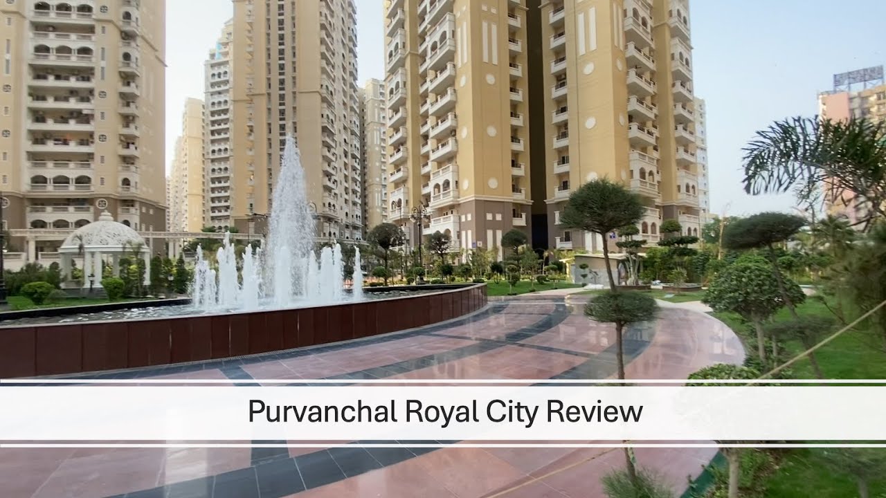 Purvanchal Royal City Greater Noida Phase 2 | Best Society | Yamuna ...