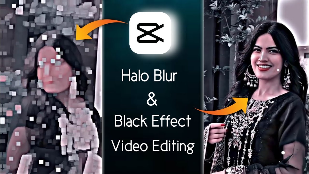 How To Make Halo Blur & Black Effect Video Editing in Capcut || TikTok Trending Video Editing ...