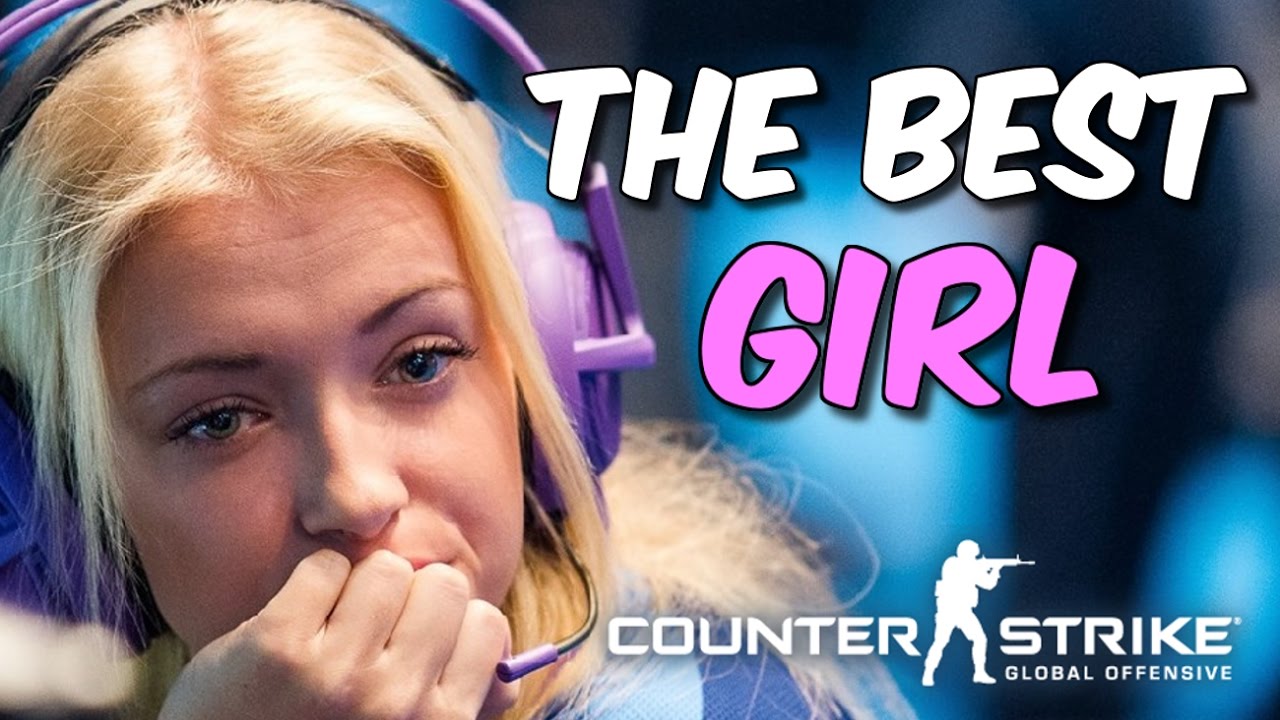 THE BEST GIRL in CS:GO ?! (Best Plays, insane clutches, VAC shoots and ...