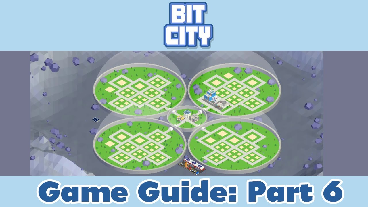 Bit City Level 13 | Moon Base Guide with Satellites & Rovers | Part 6 ...