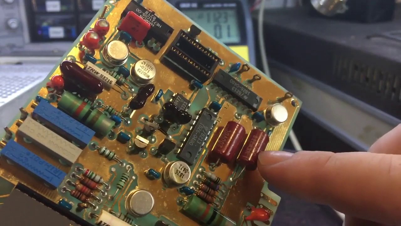 #116 HP 5342A Microwave Frequency Counter Component Testing - YouTube