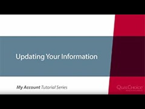 Learn How To Update Your Account Information - YouTube