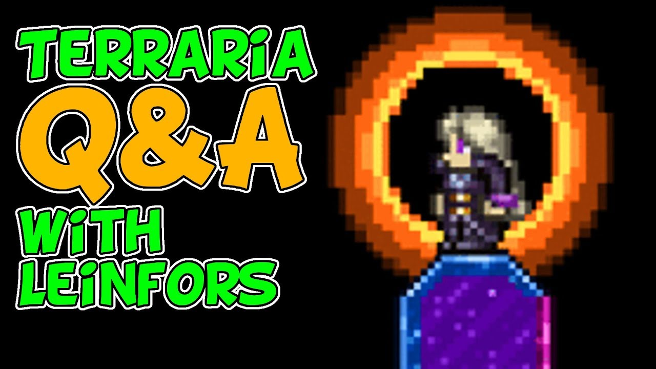 Terraria Q&A with Re-Logic's Leinfors - YouTube