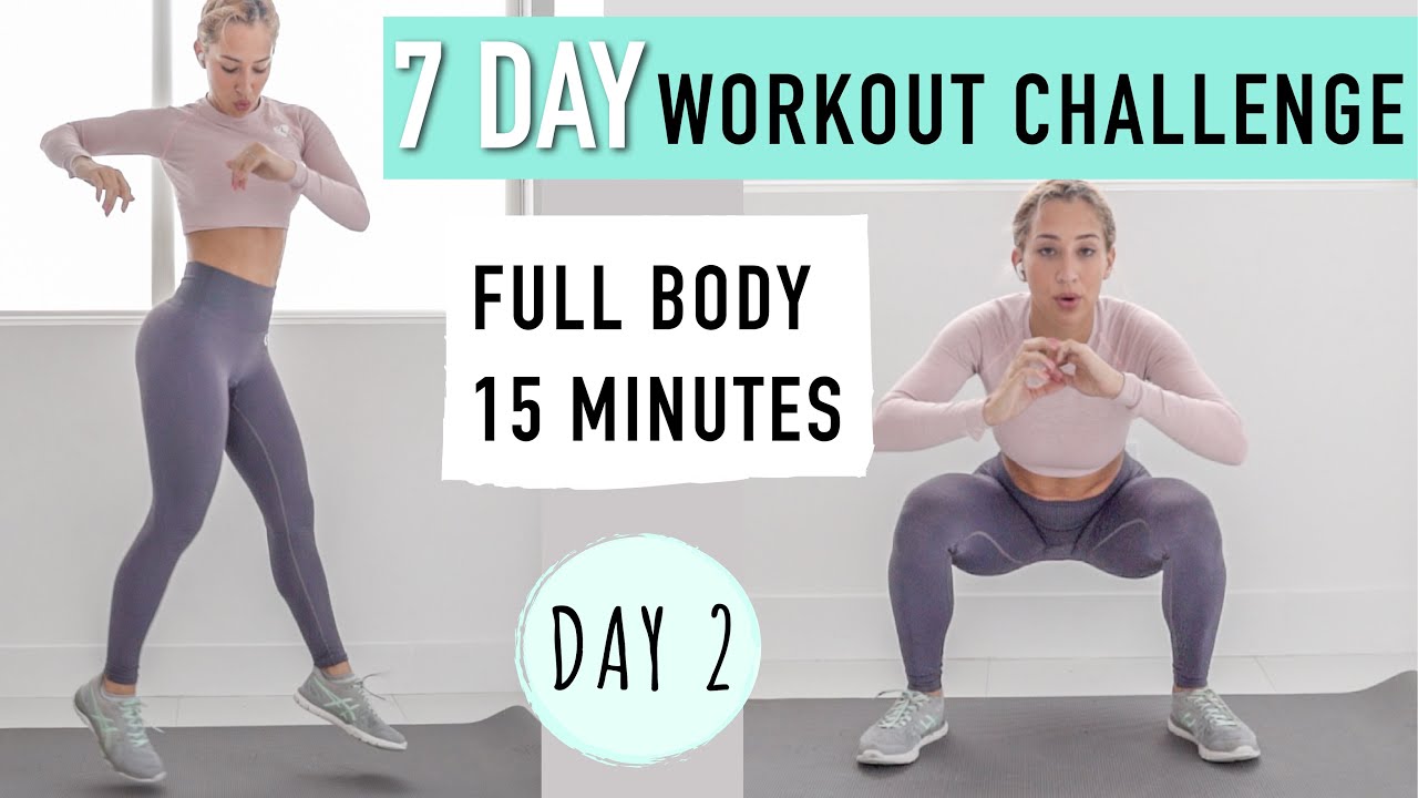 FULL body workout FROM HOME / NO EQUIPMENT - YouTube