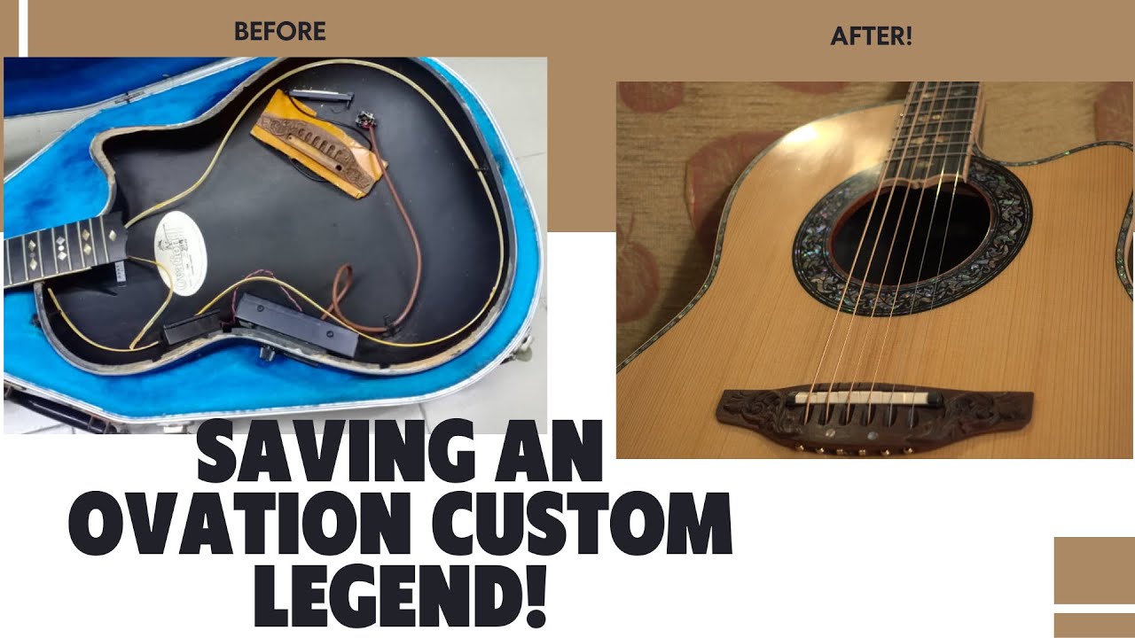 Ovation 1869 Custom Legend Restoration - YouTube