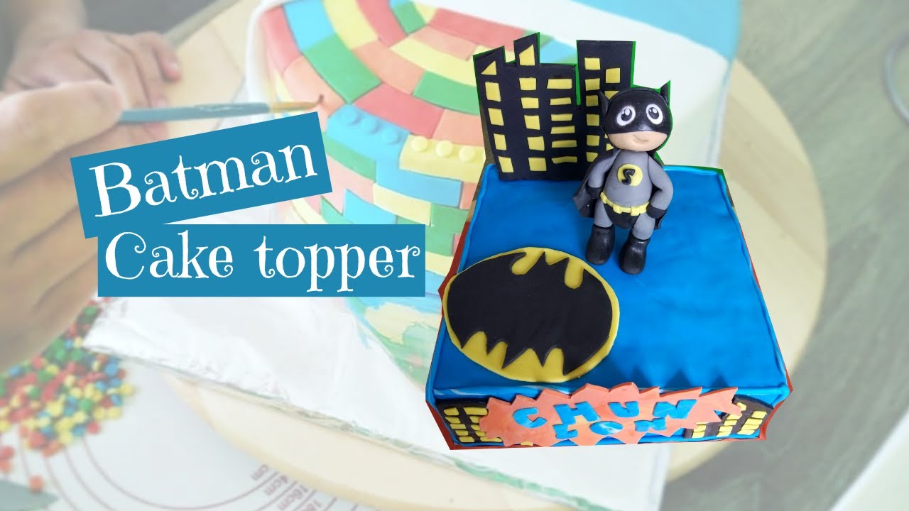 Batman Cake Topper - YouTube