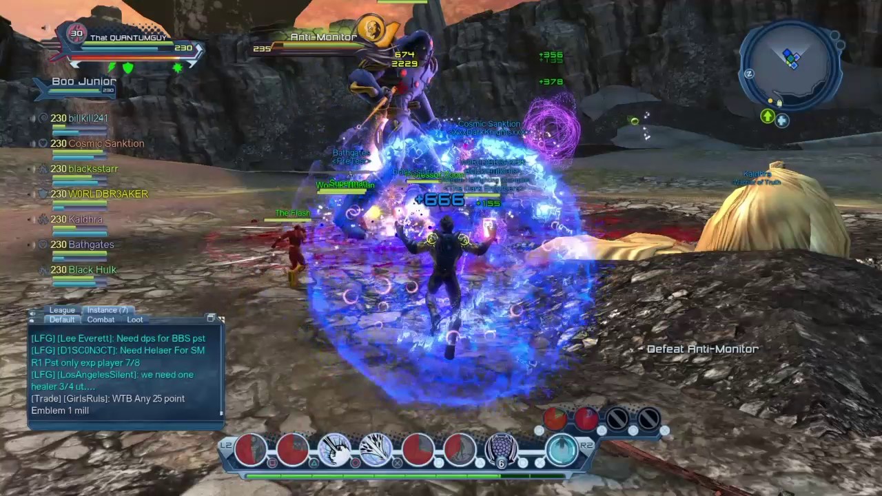 DCUO: Attack Of The Anti-Monitor! - YouTube