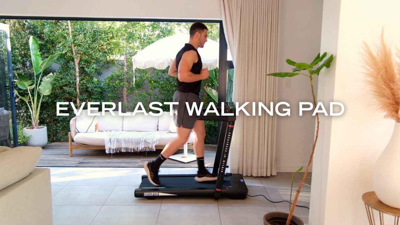 Everlast Space Spart Walking Pad | Walk or Jog at Home with Ease - YouTube