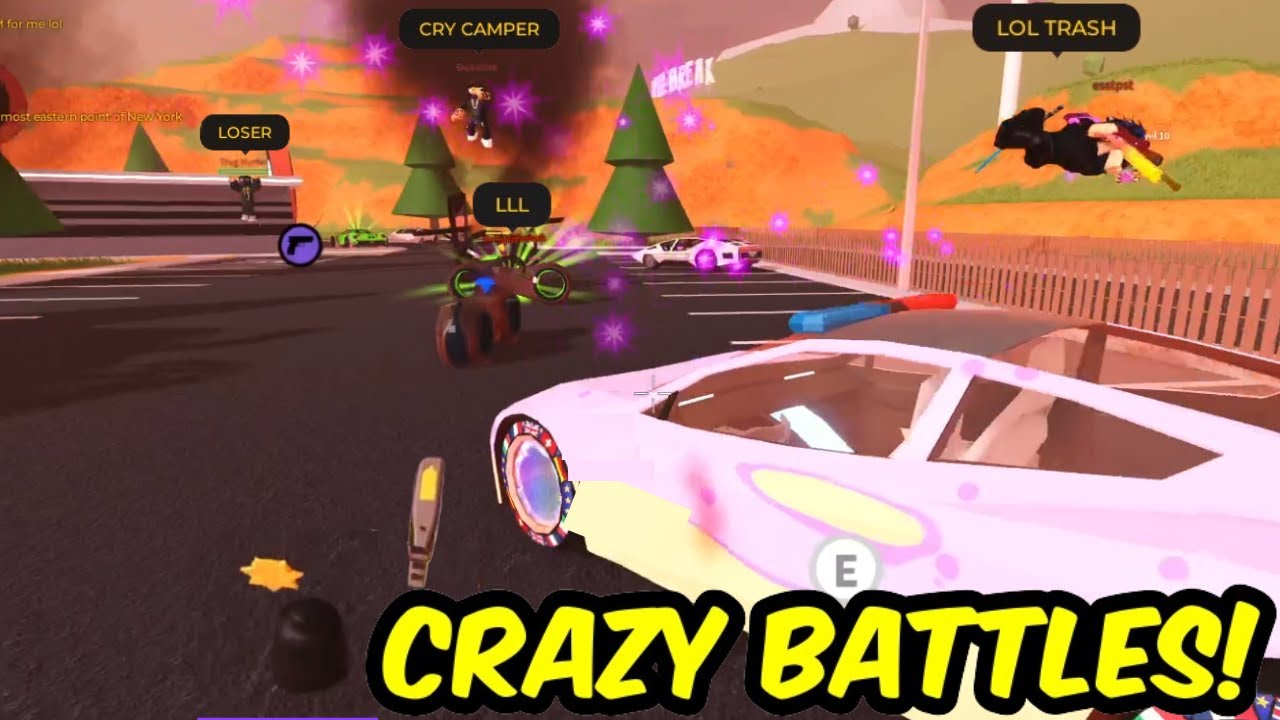CRAZY BATTLES WITH CRIMINALS IN TOWN GUN SHOP! | Roblox Jailbreak - YouTube