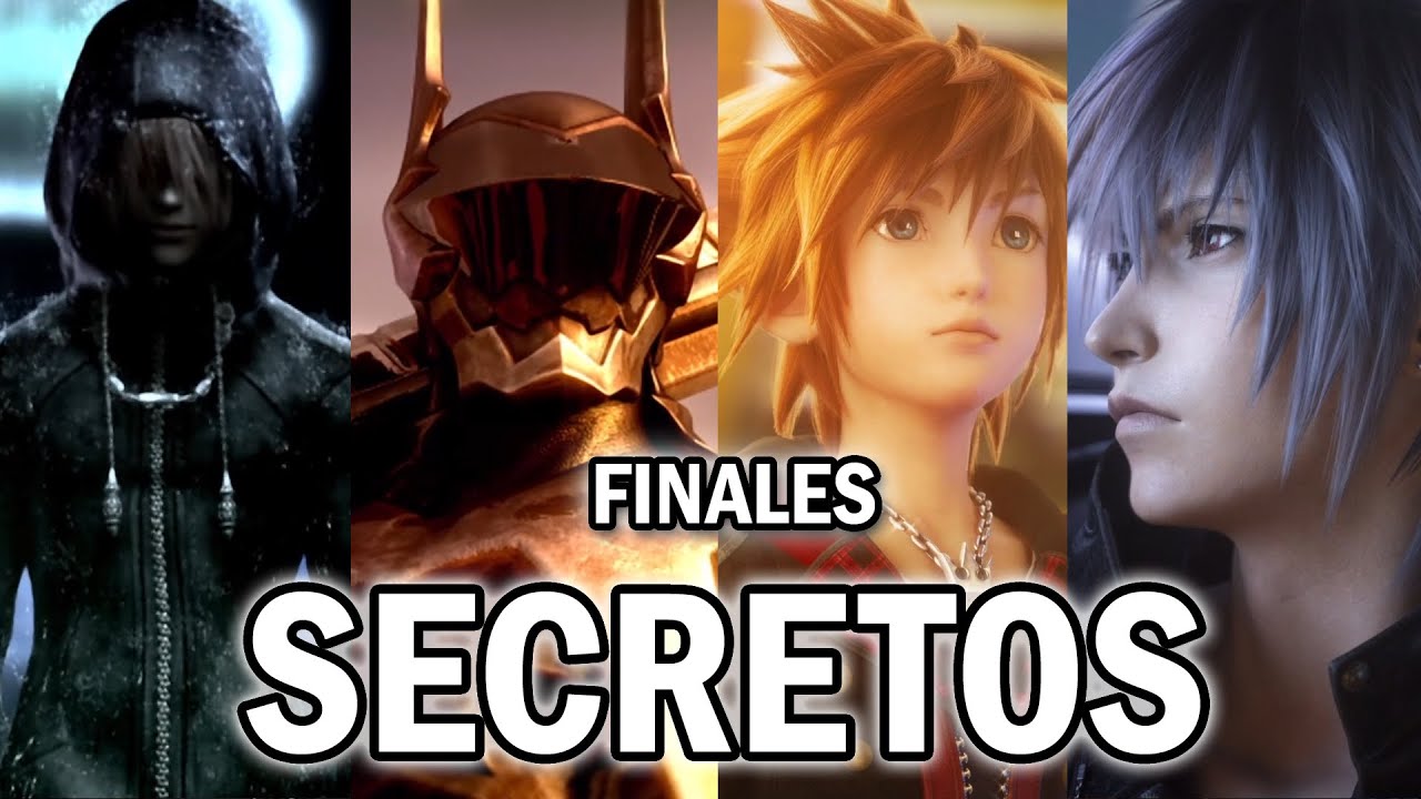 Kingdom Hearts - Todos los Finales Secretos / All Secret Endings - YouTube