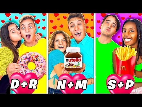 💖 Nous mangeons des aliments commençant par la lettre du prénom 🍩 Défi drôle