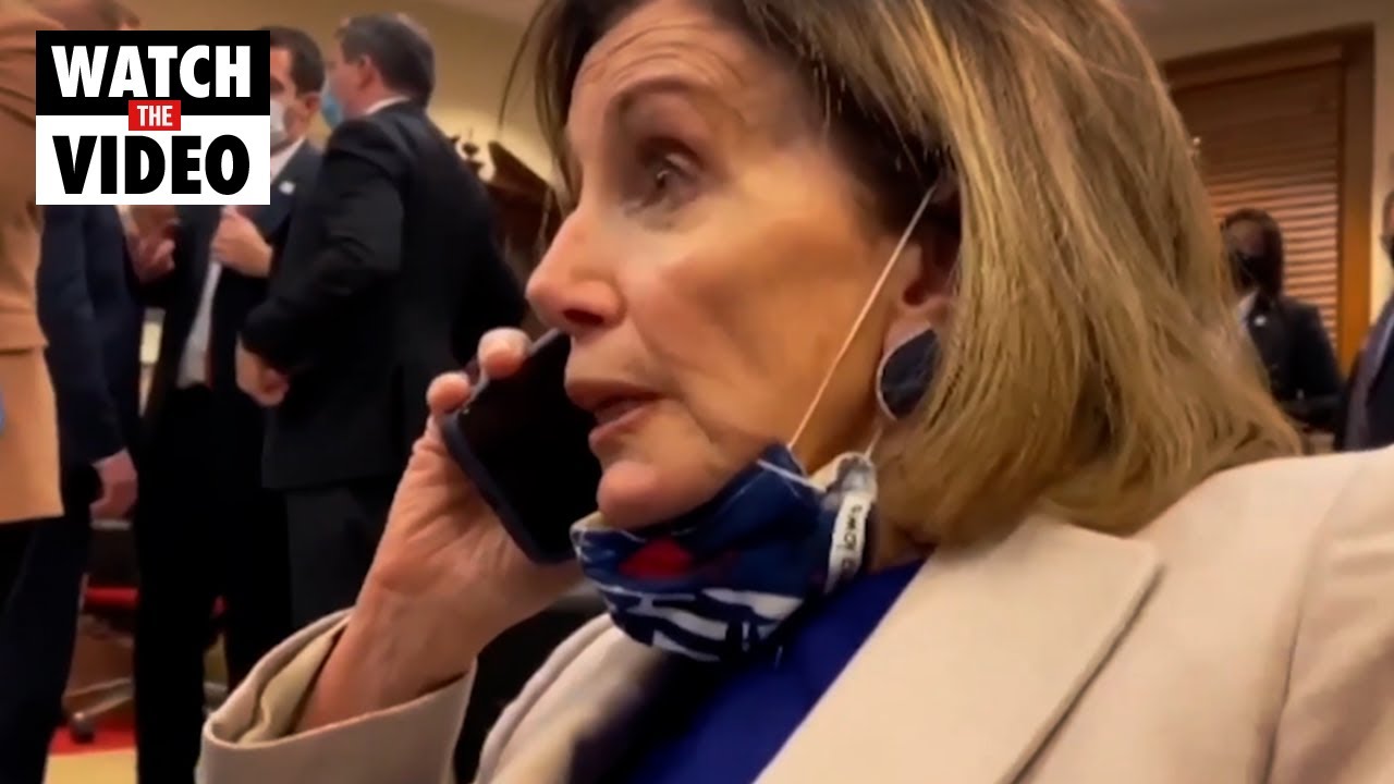 Stunning footage shows congressional leaders' urgent calls on Jan. 6th ...
