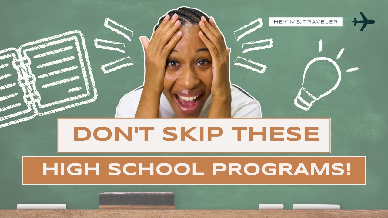 5 High School Student Programs You Should Know About - YouTube