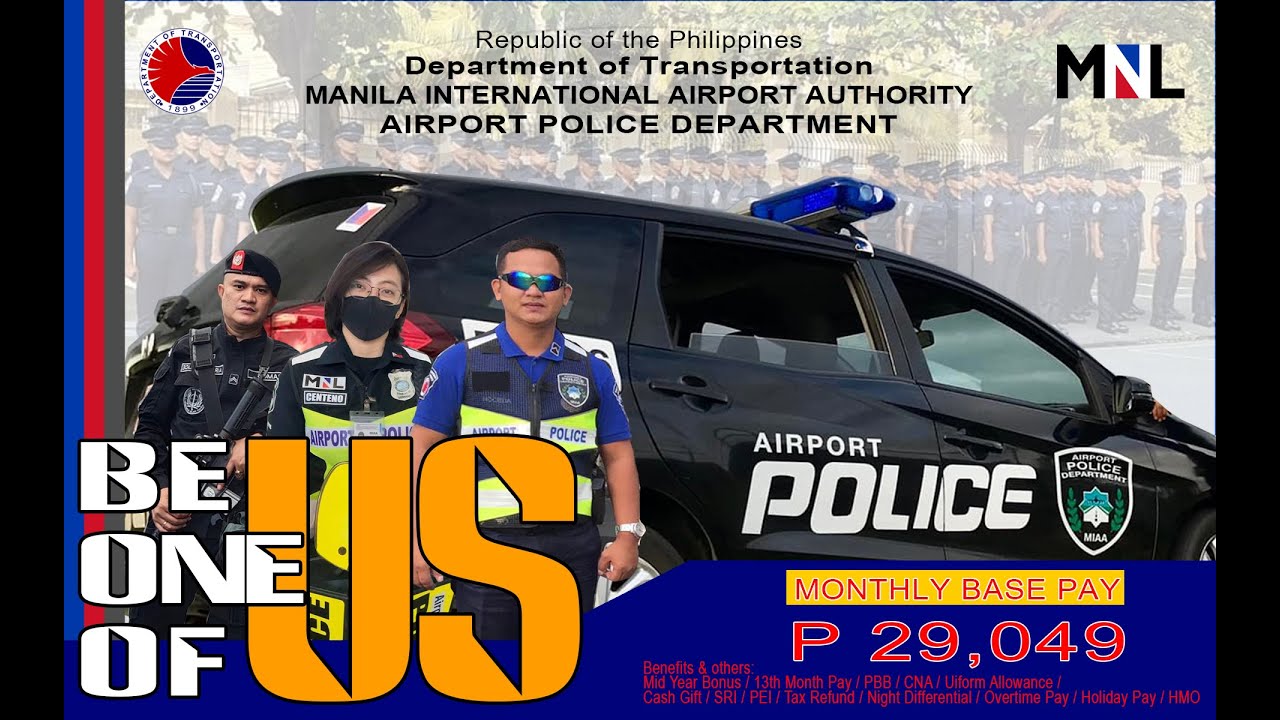 Airport Police Department (MNL) updated requirements - YouTube