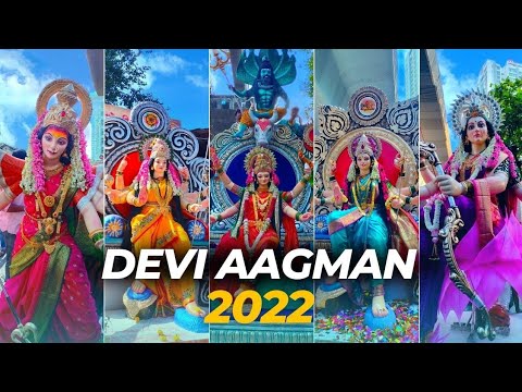 Mumbai's Durga Devi Maha Aagman Sohala 25th Sep 2022 | Mumbai Navratri ...