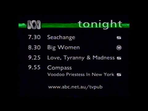 ABC TV - Sunday Evening Programme Schedule (14/6/1998) - YouTube