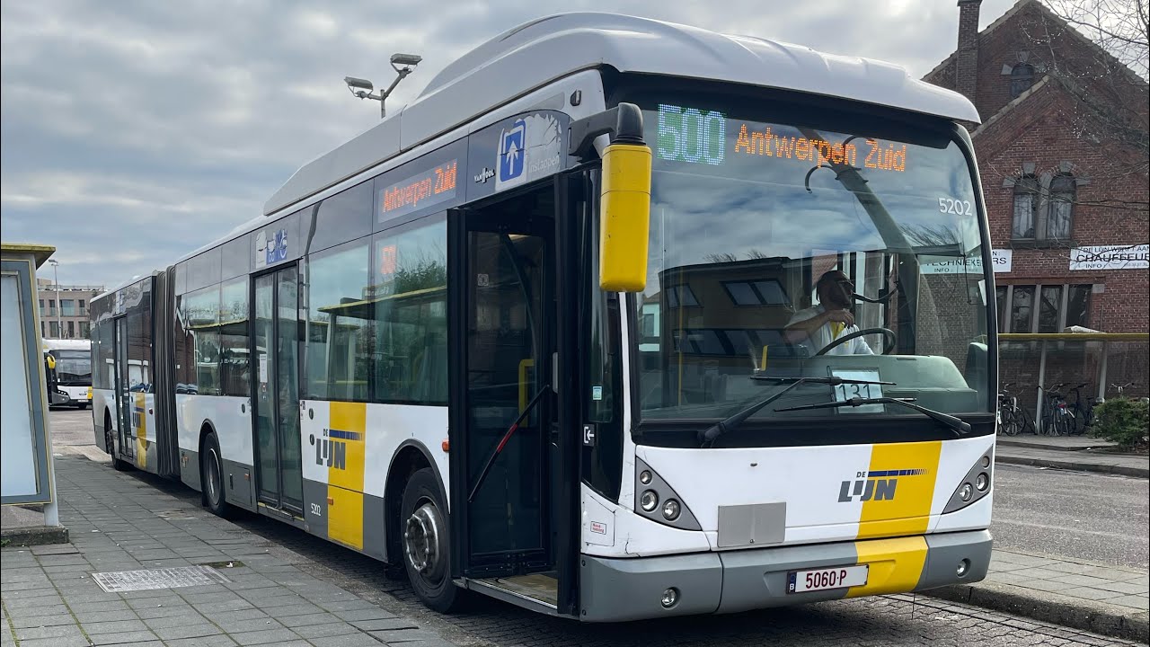 Van Hool New AG300 €4 5196 Delijn 🇧🇪 - YouTube