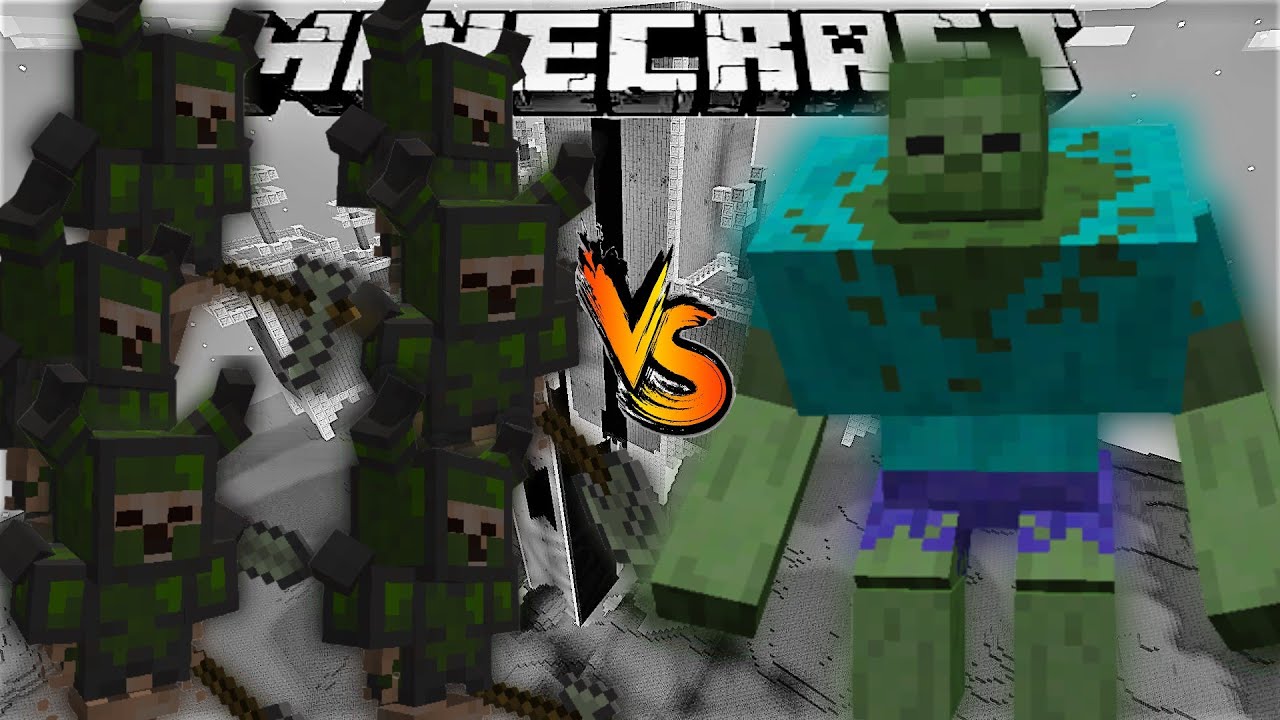 6 Knight Phantoms vs Mutant Zombie / ナイトファントム6体 vs ミュータントゾンビ ...