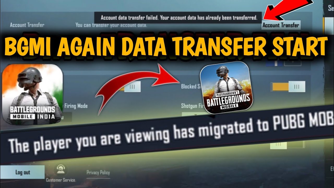 bgmi data transfer on pubg kr 😲 hint 😲 bgmi new update | bgmi update ...