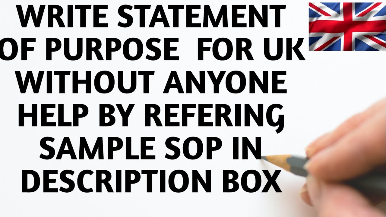 How To Write SOP For Uk Easily | LOR sample | What is MOI Document ...