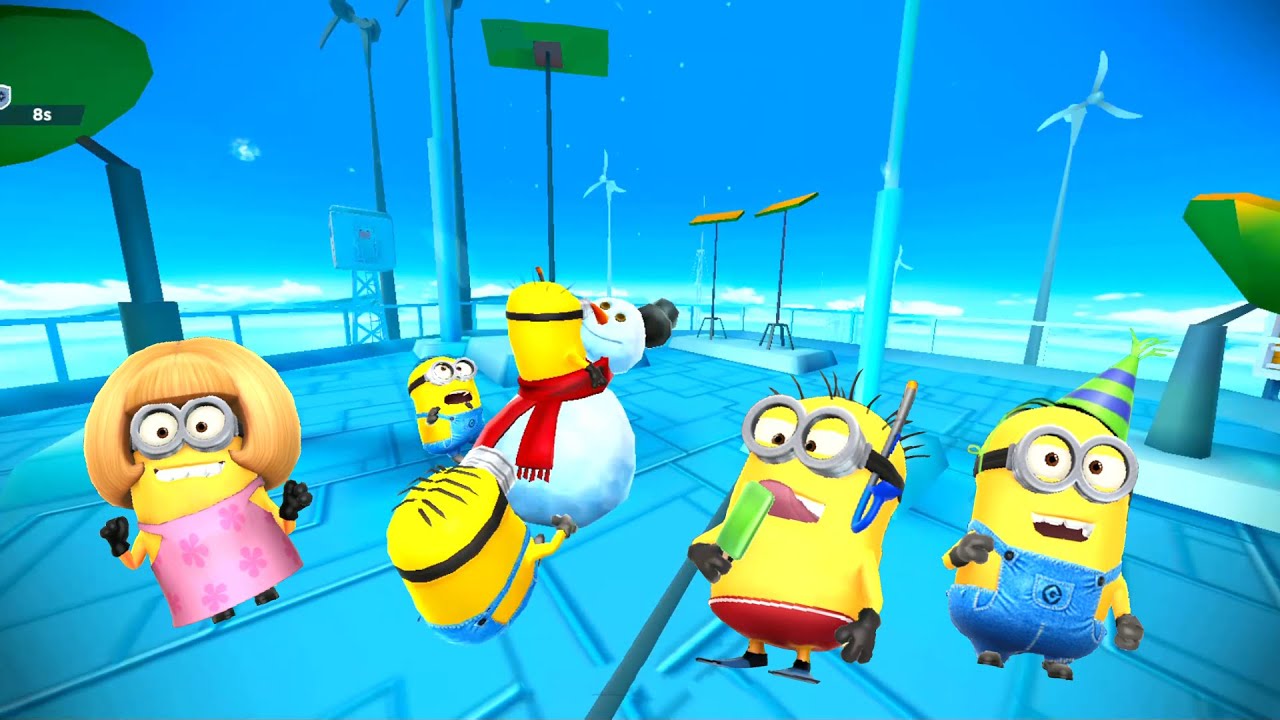 Despicable Me Minion Rush - Snorkeler Minion, Partier Minion and Mom ...