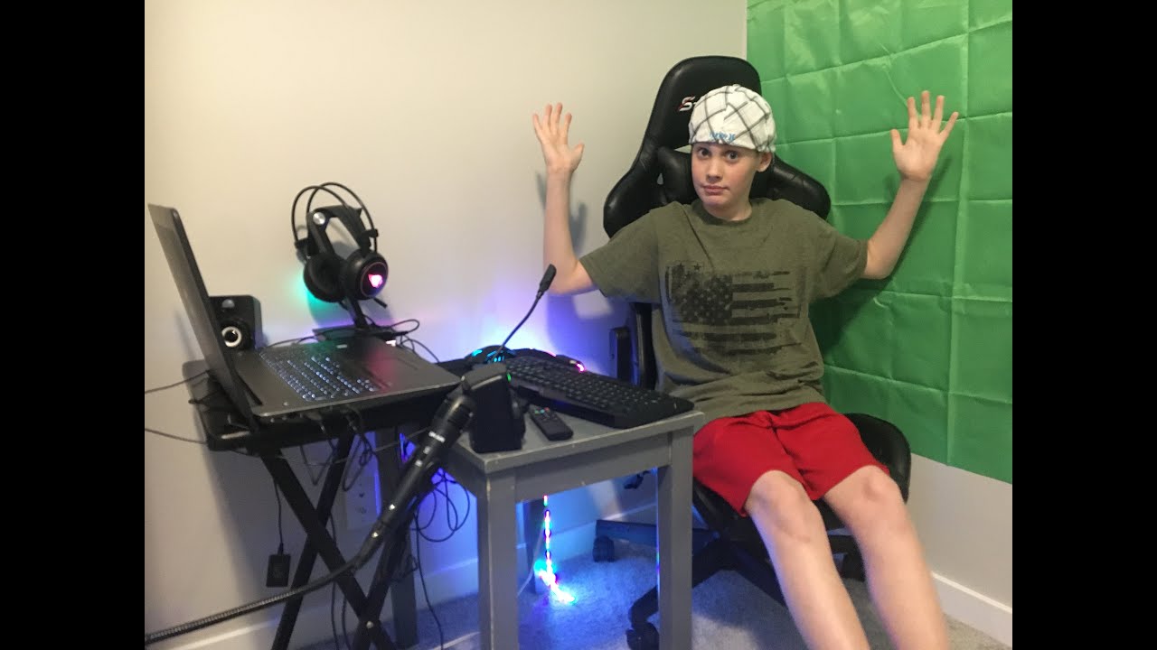 GAMING SETUP TOUR! - YouTube