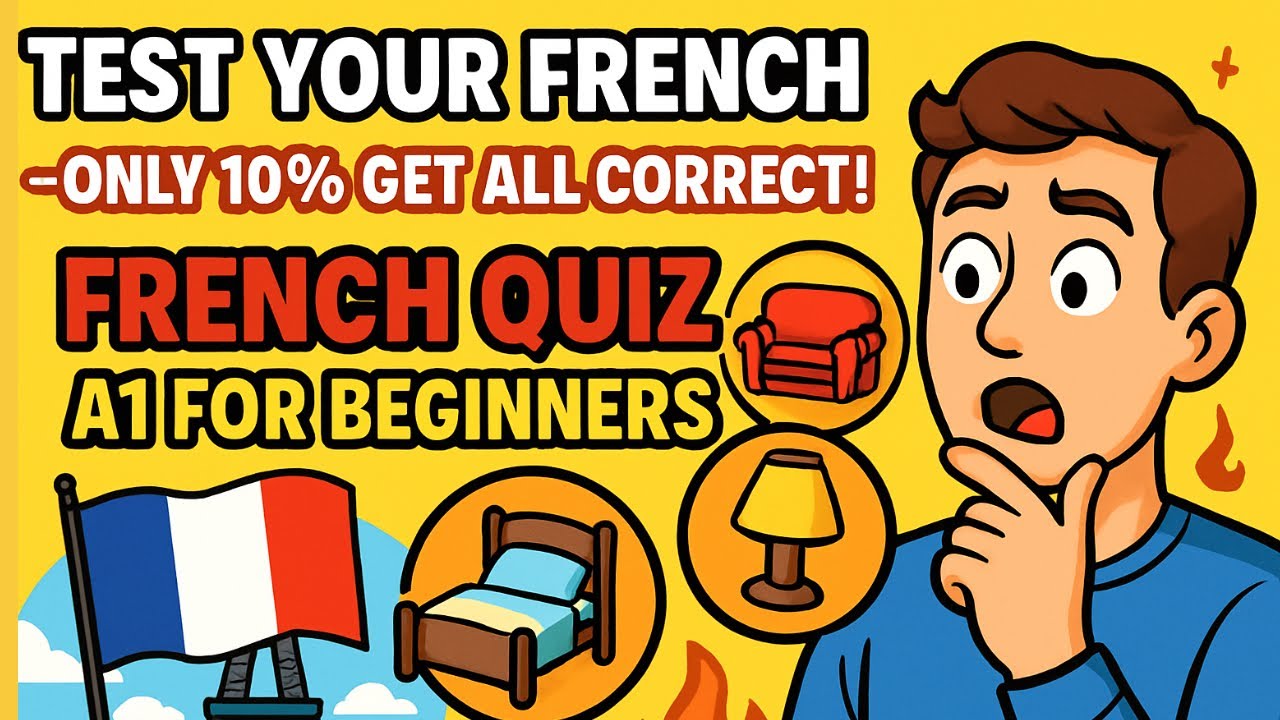 🔥Test Your French🇫🇷 | Learn French with Fun Quiz | 15 Must Know ...