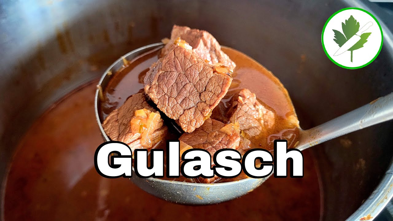 Einfaches Gulasch vom Rind, perfekt zum Vorbereiten - YouTube