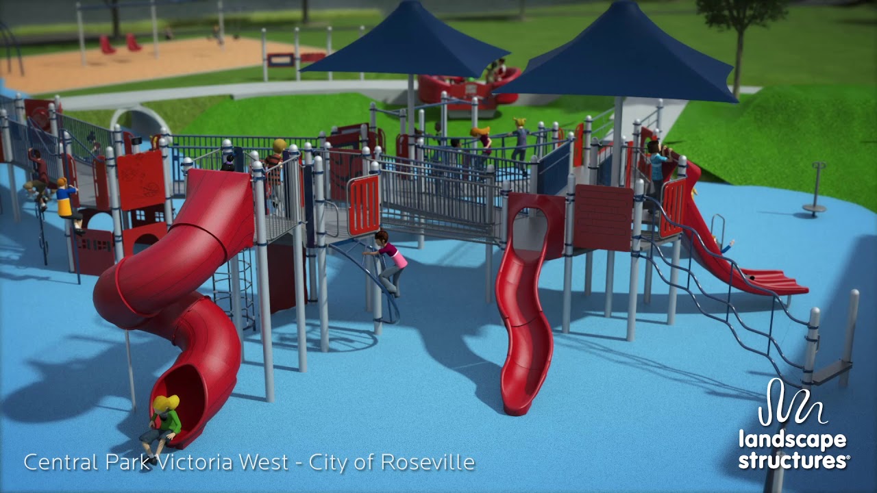 Central Park Victoria Inclusive Play Preliminary Rendering - YouTube