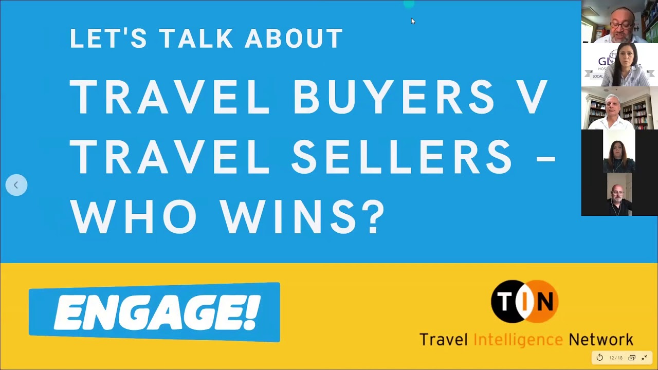 ENGAGE! Webinar 1: Travel buyers v travel sellers – who wins? - YouTube