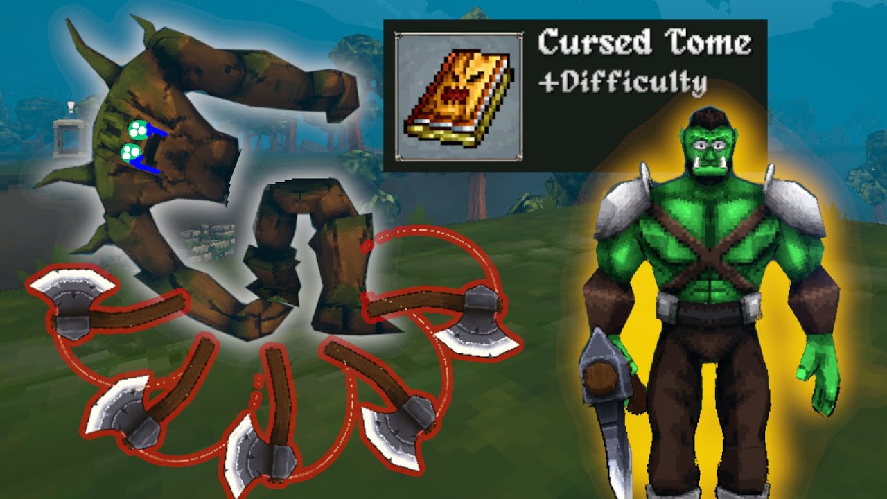 MEGABONK Cursed Tome Unlock w/ Ogre Axes - YouTube