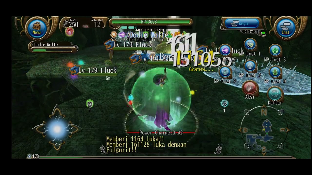 Toram Online.(Duo) Demon Caster vs Mom Fluck. Ulti. Dte test - YouTube