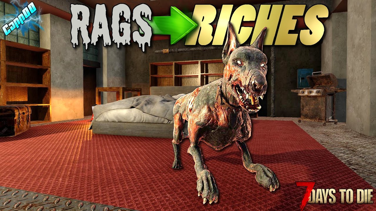 Stealing Some Knowledge! - Rags To Riches - 7 Days To Die (EP5) - YouTube