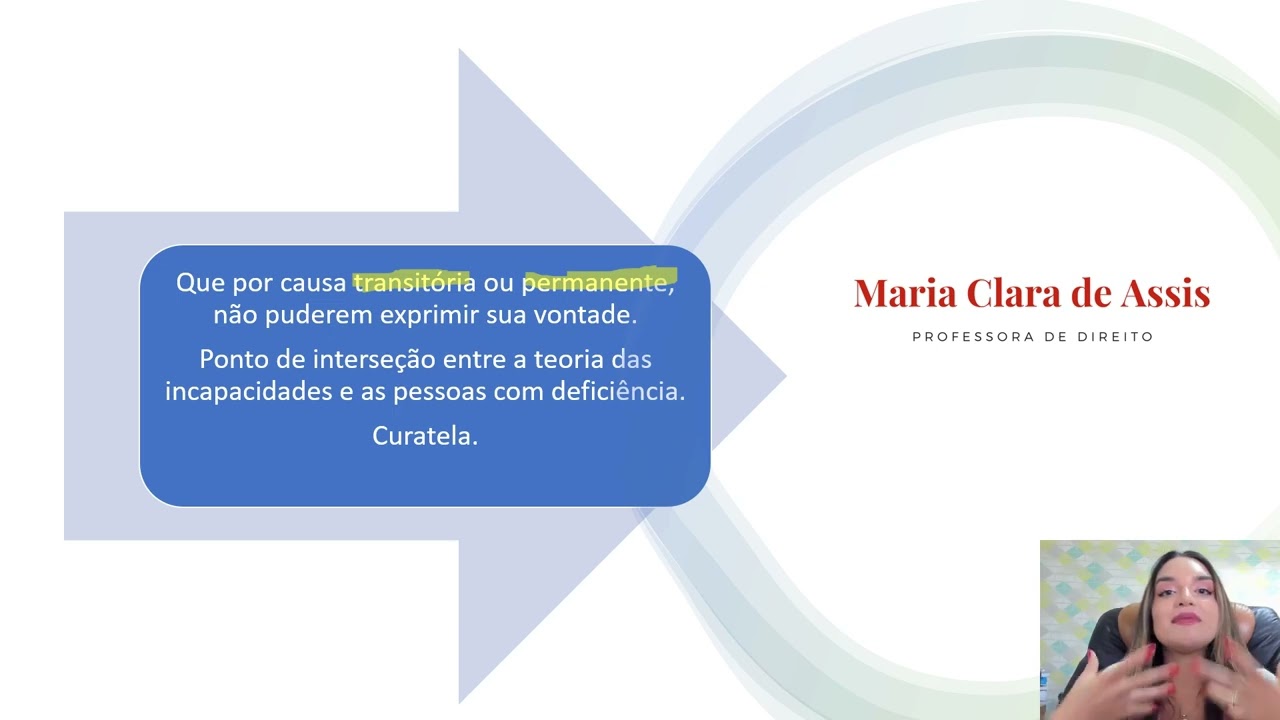 Art. 4 do Código Civil. Incapacidade Relativa. 16 anos. Pródigos. Causa ...