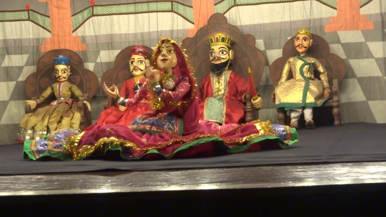 Rajasthani KATHPUTLI (puppet) show - YouTube
