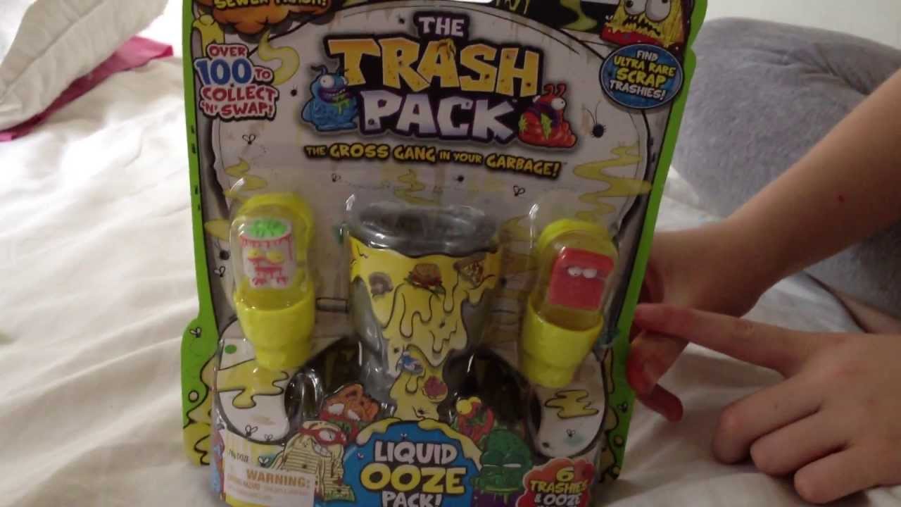 Trash Pack Series 5 Ooze pack Unbox - YouTube