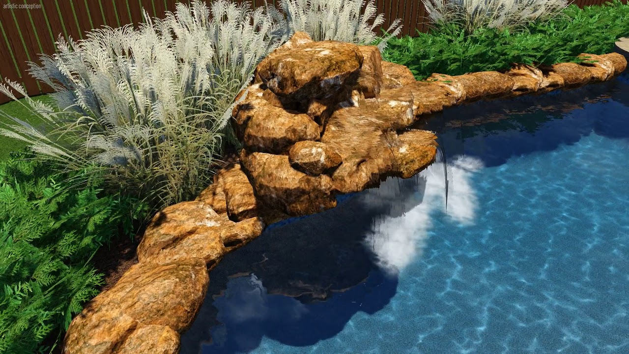 Till Pool Design by Backyard Amenities - YouTube