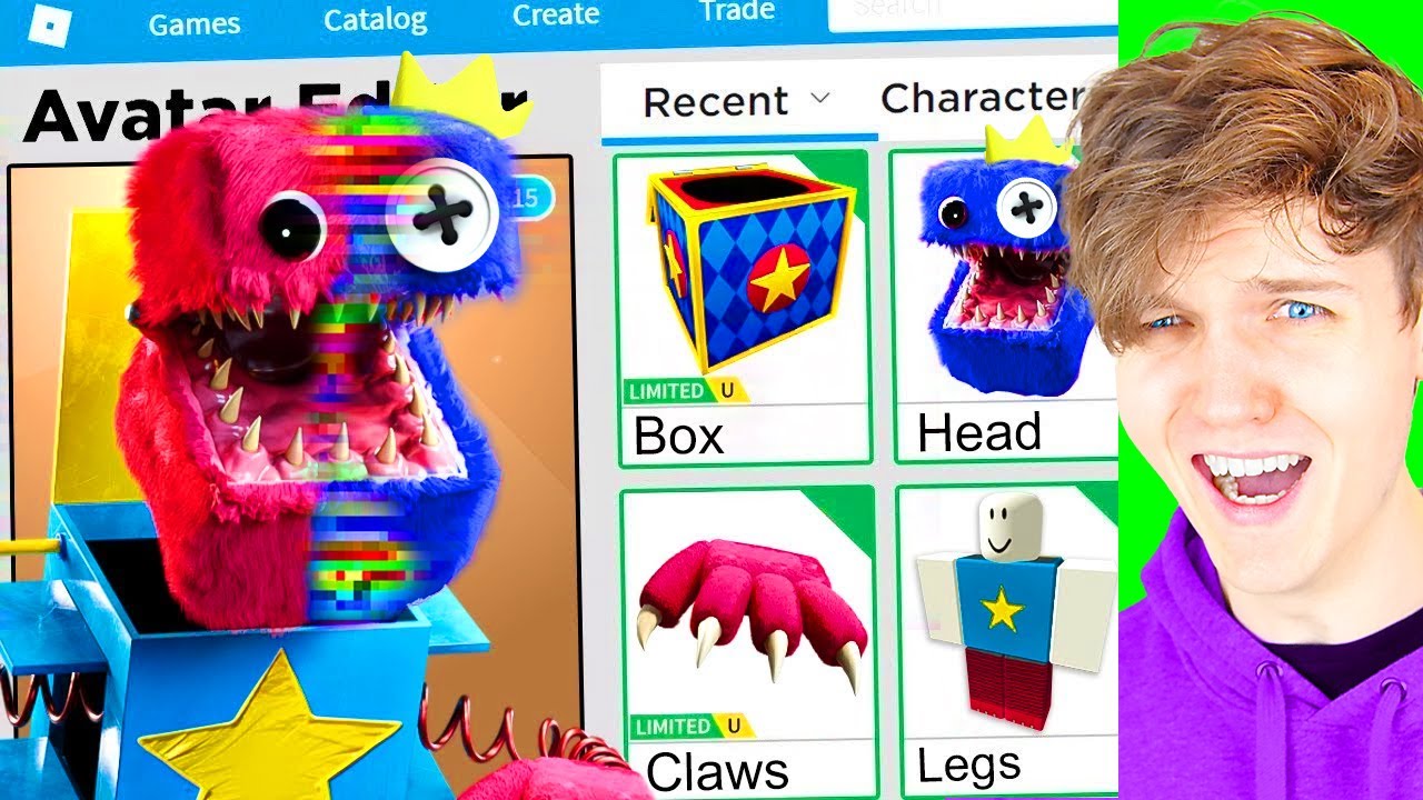 Making ROBLOX ACCOUNTS For BOXY BOO, PROJECT PLAYTIME, RAINBOW FRIENDS ...